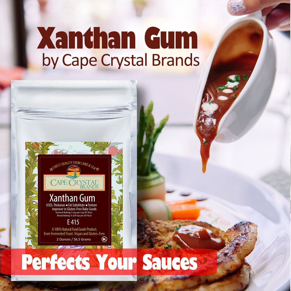 Hydrocolloid: Xanthan Gum – Cape Crystal Brands