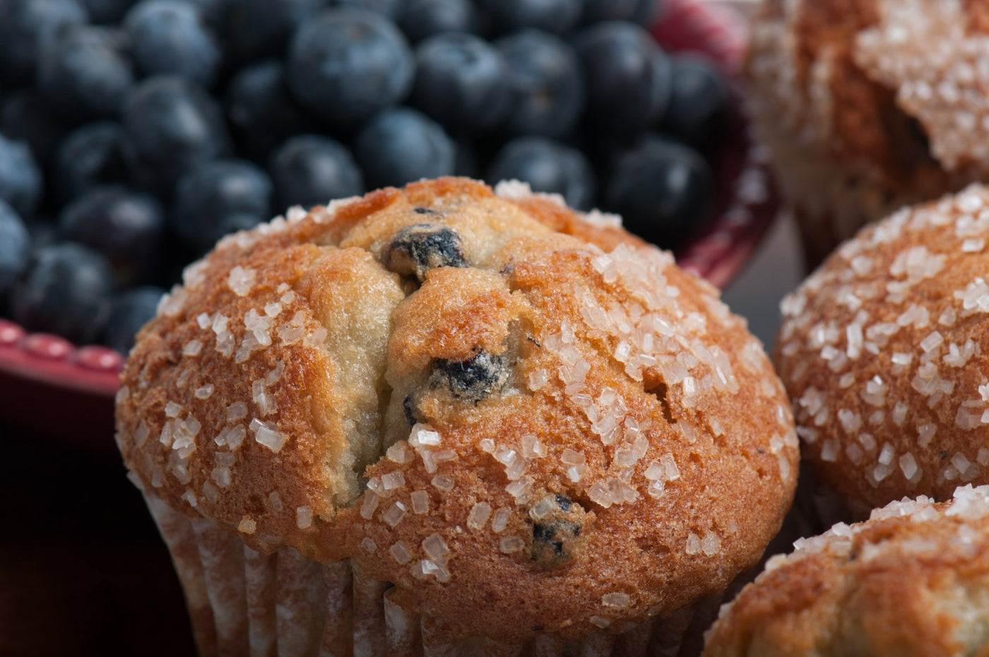 SOUR CREAM BLUEBERRY MUFFINS – Cape Crystal Brands