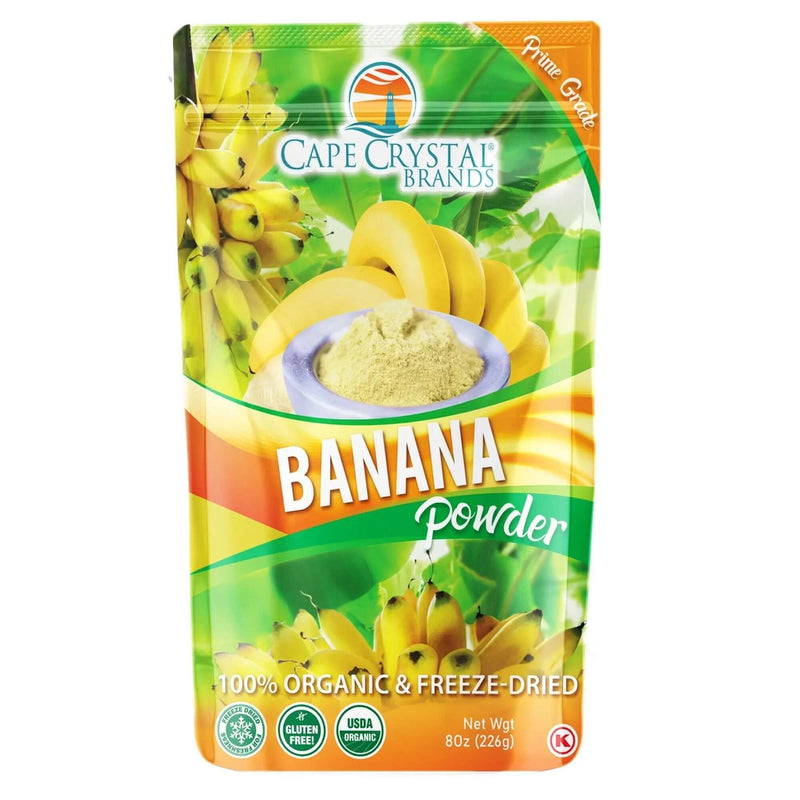 Cape Crystal Banana Powder Goodness – Freeze-Dried – Cape Crystal Brands